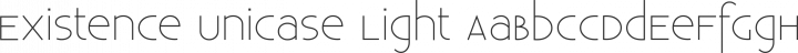 Existence Light Font Free by Yeah Noah » Font Squirrel