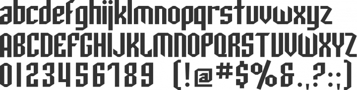 Archery Black Font Free by ShyFonts | Font Squirrel