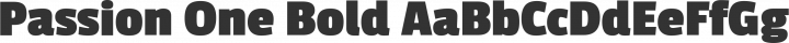 Passion One Font Free by Fontstage » Font Squirrel