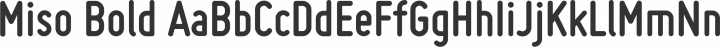Miso Font Free by Mårten Nettelbladt » Font Squirrel