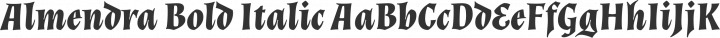 Almendra Font Free by Ana Sanfelippo » Font Squirrel