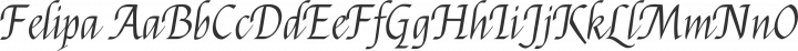Felipa Font Free by Fontstage » Font Squirrel