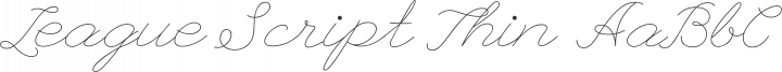 League Script Font Free by Haley Fiege » Font Squirrel
