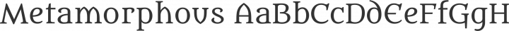 Metamorphous Font Free by Sorkin Type Co » Font Squirrel
