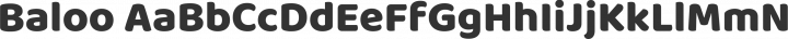 Baloo Font Free by EK Type | Font Squirrel