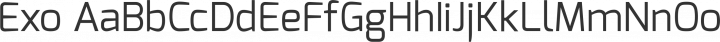 Exo Font Free by Natanael Gama » Font Squirrel
