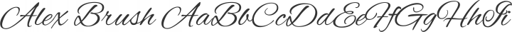 Alex Brush Font Free by TypeSETit | Font Squirrel