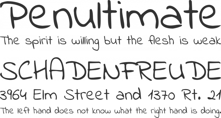 Indie Flower Font Free by Kimberly Geswein » Font Squirrel