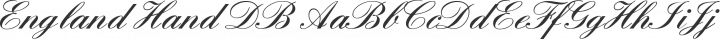 England Hand DB Font Free by DATA BECKER GmbH | Font Squirrel
