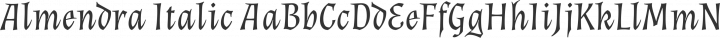 Almendra Font Free by Ana Sanfelippo » Font Squirrel